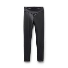 CALZEDONIA Leggings female Black size XL