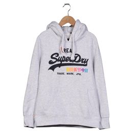 Superdry Kapuzenpullover Damen Größe XL Second Hand grau