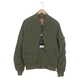 Alpha Industries Jacke Herren Größe L Second Hand grün