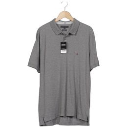 Tommy Hilfiger Poloshirt Herren Größe XXL Second Hand grau