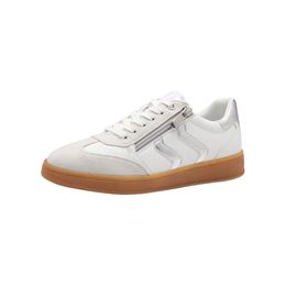 Marco Tozzi Sneaker Damen Gr&ouml;&szlig;e 40 hellgrau / silber / wei&szlig;