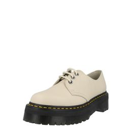 Dr. Martens Schnürschuh '1461 Quad II' Damen Größe 39 beige