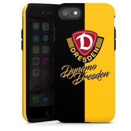 DeinDesign iPhone SE (2020) Handy Panzer Handyh&uuml;lle robuste Outdoor H&uuml;lle Schutzh&uuml;lle matt Sg Dynamo Dresden Sgd Official Licensed Product Tough Case