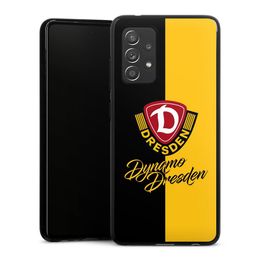 DeinDesign Galaxy A52s 5G Handy Silikon H&uuml;lle Case schwarz Handyh&uuml;lle Sgd Official Licensed Product Sg Dynamo Dresden