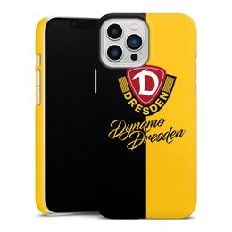 DeinDesign iPhone 13 Pro Max Handy Premium Case Smartphone Handyh&uuml;lle Schutzh&uuml;lle matt Sg Dynamo Dresden Official Licensed Product Sgd Premium Case