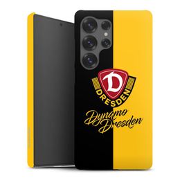 DeinDesign Galaxy S25 Ultra Handy Premium Case Smartphone Handyh&uuml;lle Schutzh&uuml;lle matt Sg Dynamo Dresden Official Licensed Product Sgd Premium Case