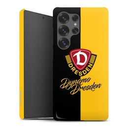 DeinDesign Galaxy S25 Ultra Handy Premium Case Smartphone Handyh&uuml;lle Schutzh&uuml;lle gl&auml;nzend Sg Dynamo Dresden Official Licensed Product Sgd Premium Case