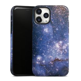 DeinDesign iPhone 11 Pro Handy Panzer Handyh&uuml;lle robuste Outdoor H&uuml;lle Schutzh&uuml;lle gl&auml;nzend Weltall Galaxy Weltraum Tough Case