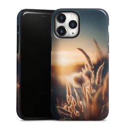 DeinDesign iPhone 11 Pro Handy Panzer Handyh&uuml;lle robuste Outdoor H&uuml;lle Schutzh&uuml;lle gl&auml;nzend Nature Pampasgras Sun Tough Case