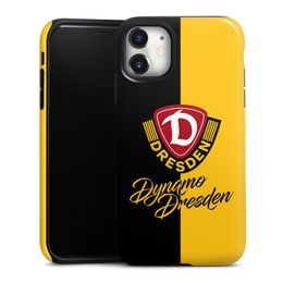 DeinDesign iPhone 11 Handy Panzer Handyh&uuml;lle robuste Outdoor H&uuml;lle Schutzh&uuml;lle gl&auml;nzend Sg Dynamo Dresden Sgd Official Licensed Product Tough Case