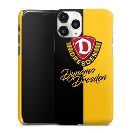 DeinDesign iPhone 11 Pro Handy Premium Case Smartphone Handyh&uuml;lle Schutzh&uuml;lle matt Sg Dynamo Dresden Sgd Official Licensed Product Premium Case