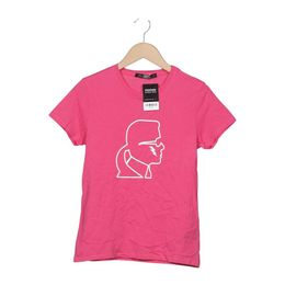 K by KARL LAGERFELD Karl Lagerfeld T-Shirt Damen Gr&ouml;&szlig;e M Second Hand pink