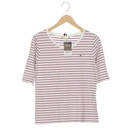 Tommy Hilfiger T-Shirt Damen Gr&ouml;&szlig;e XL Second Hand flieder