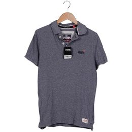 Superdry Poloshirt Herren Größe L Second Hand blau