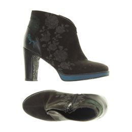 Desigual Stiefelette Damen Größe 36 Second Hand schwarz