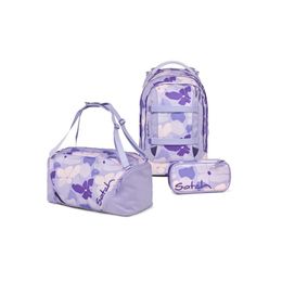 Satch Backpack 'Pack Schulrucksack Set 3tlg' boy Purple size One Size