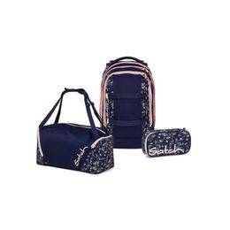 Satch Rucksack 'Pack Schulrucksack Set 3tlg.' Jungen Größe One Size dunkelblau