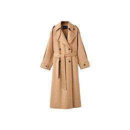 Mango Mantel 'Cherry2' Damen Gr&ouml;&szlig;e S brokat Wintermantel