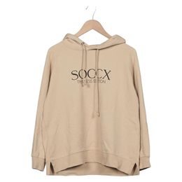 SOCCX Kapuzenpullover Damen Gr&ouml;&szlig;e L Second Hand beige