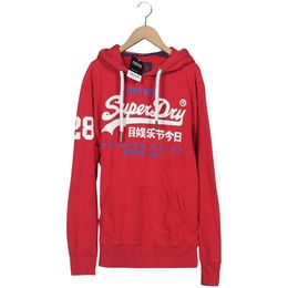 Superdry Kapuzenpullover Damen Größe XL Second Hand rot