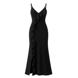 JANE's Abendkleid Damen Gr&ouml;&szlig;e 44/46 schwarz Winterkleid
