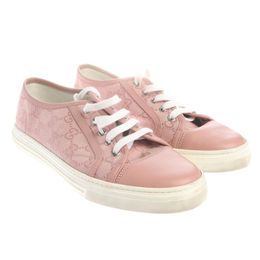 Gucci Turnschuhe / Sneaker Damen Gr&ouml;&szlig;e 38.5 Second Hand rosa