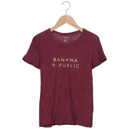 Banana Republic T-Shirt Damen Gr&ouml;&szlig;e XS Second Hand bordeaux