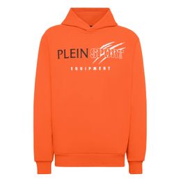 Sweatshirt Plein Sport "Scratch", Jungen, Gr. XXL, 20, orange, Obermaterial: 88% Baumwolle, 12% Polyester, Sweatshirts