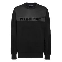 Sweatshirt Plein Sport "Sweatshirt", Jungen, Gr. XL, schwarz (02, schwarz), Obermaterial: 88% Baumwolle, 12% Polyester, Sweatshirts
