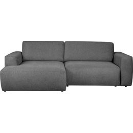 Schlafsofa Andas, B:250cm H:82cm T:143cmanthrazit, 100% PES, Sofas, "Noord Schlafecksofa, Breite 250 cm", Cord, Struktur, Webstoff, mit