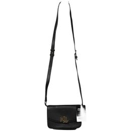 Lauren by Ralph Lauren Lauren Ralph Lauren Handtasche klein Leder Damen Größe One Size Second Hand schwarz