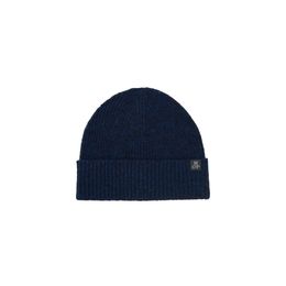 Marc O'Polo Baseball Cap MARC O'POLO "aus recyceltem Schaftwolle-Mix", Herren, schwarz navy, Wollmischung, unifarben, Caps