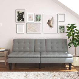 Schlafsofa DOREL HOME "MAINE, Kinosofa mit Relax- und Bettfunktion, 2 Getr&auml;nkehalter", grau, B:190cm H:81cm T:90cm, Webstoff 100% Polyester, Sofas, Schlafsofa, Liegefl&auml;che 190 x 110 cm, Webstoff und Kunstleder