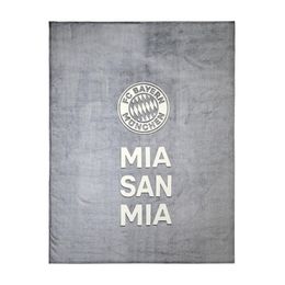 FC Bayern München Fc Bayern München Blankets 'Glow in the Dark' male Grey size Onesize