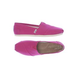 Toms Shoes TOMS Halbschuh Damen Gr&ouml;&szlig;e 39.5 Second Hand pink