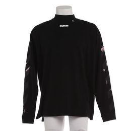 Off-White Freizeithemd / Shirt / Polohemd langarm Herren Größe XS Second Hand schwarz