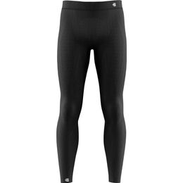 Funktionstights Bauerfeind "COMPRESSION TIGHTS LONG", Herren, Gr. M, N-Gr, grau (anthrazit), Obermaterial: 90% Polyamid, 10% Elasthan, Hosen