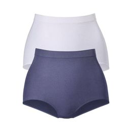 Petite Fleur Shaping Slip female Blue, White size L