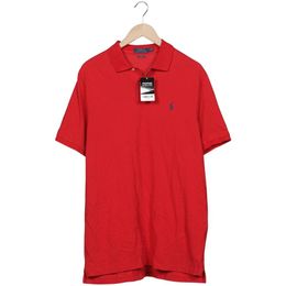 Polo Ralph Lauren Poloshirt Herren Größe L Second Hand rot