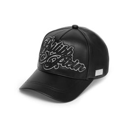 Baseball Cap Philipp Plein "Signature", Damen, 02, schwarz, Caps