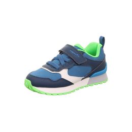 Superfit Sneaker 'Dash' Jungen Größe 36 blau / navy / neongrün / weiß