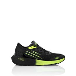 Sneaker Plein Sport "Lo-Top Turnschuhe", Herren, Gr. 45, Normalschaft, gr&uuml;n (0227, schwarz, gr&uuml;nfluo), Schuhe Sneaker