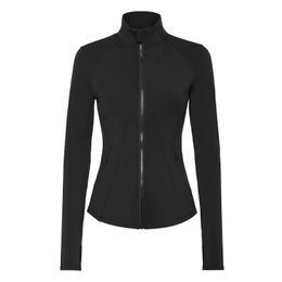 Yoga-Sweatjacke Plein Sport "Sweatjacke", M&auml;dchen, Gr. XXL, schwarz (02, schwarz), Obermaterial: 75% Polyamid, 25% Elasthan, Sweatjacken