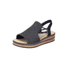 Rieker Sandals female Black size 38