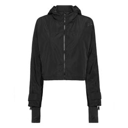 Yoga-Sweatjacke Plein Sport "Scratch", Mädchen, Gr. XS, schwarz (02, schwarz), Obermaterial: 100% Polyester; Futter: 100% Polyester, Sweatjacken