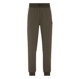 Jogginghose Plein Sport "Jogginghose", Herren, Gr. 4XL, US-Größen, 65, military, Obermaterial: 95% Polyester, 5% Elasthan, Hosen Jogginghose