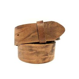G&uuml;rtelriemen RETTUNGSRING G&Uuml;RTEL, Damen, Gr. 105, braun (cognac), Leder, G&uuml;rtel