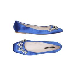 Zara Ballerina Damen Größe 39 Second Hand blau