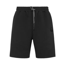Bermudas Plein Sport "Scratch", Jungen, Gr. L, US-Größen, schwarz (02, schwarz), Obermaterial: 87% Baumwolle, 13% Polyester, Hosen Bermudas