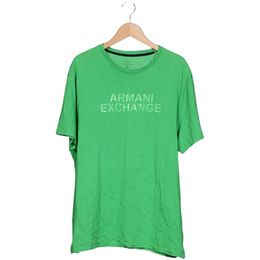 Armani Exchange T-Shirt Herren Gr&ouml;&szlig;e XXL Second Hand gr&uuml;n